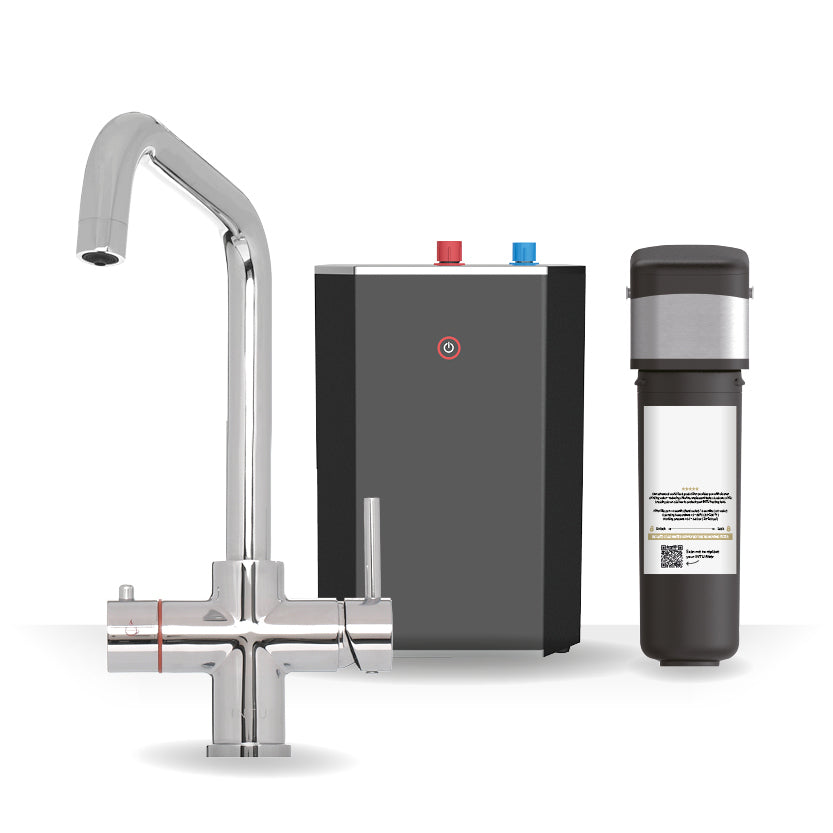 BREW MASTER 3-1 SQUARE Boiling Water Tap with Standard Boiling Water T