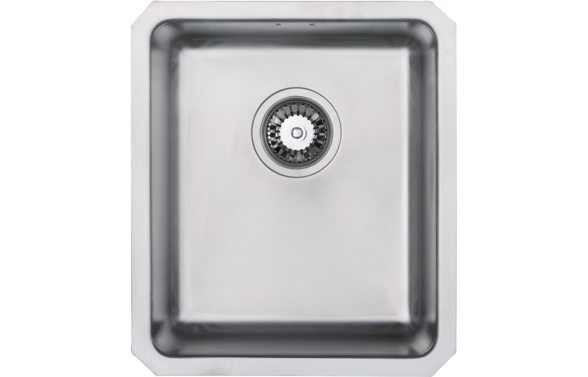 Compact 1 Bowl Undermount Sink - St/Steel