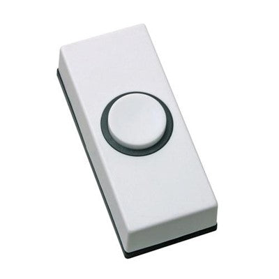 Rectangular White Bell Push