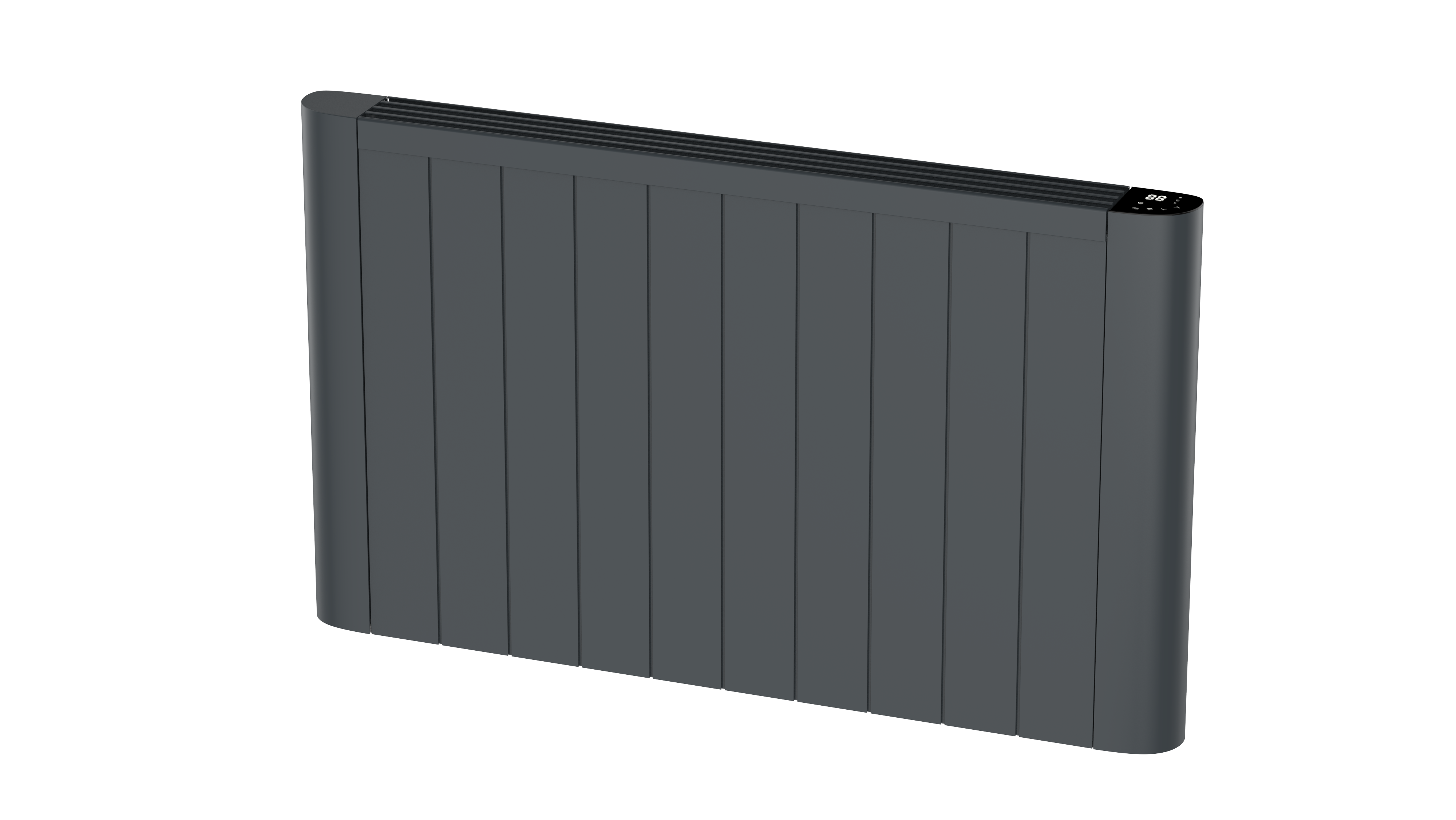 DexPro Delux Elite Ceramic Core Radiator -2kW - Anthracite