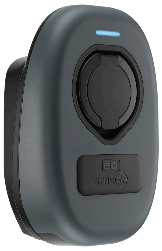SyncEV BG EV Wall Charger 22kW Three Phase Type 2 Socketed Wi-Fi/LAN/R