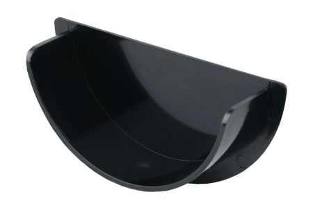 RoundLine Gutter Internal Stopend 112mm Black