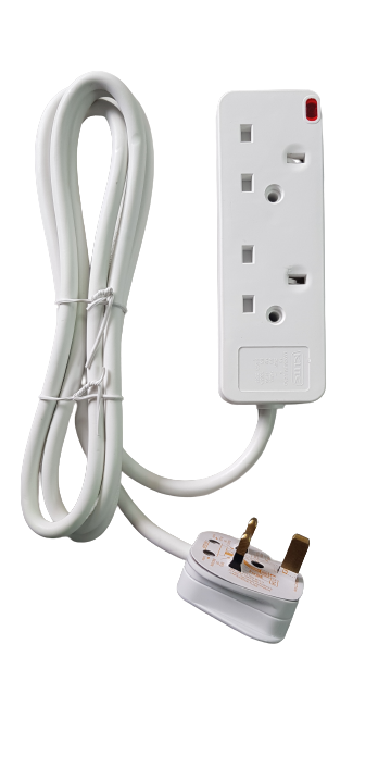 2 Way Extension Lead 2m